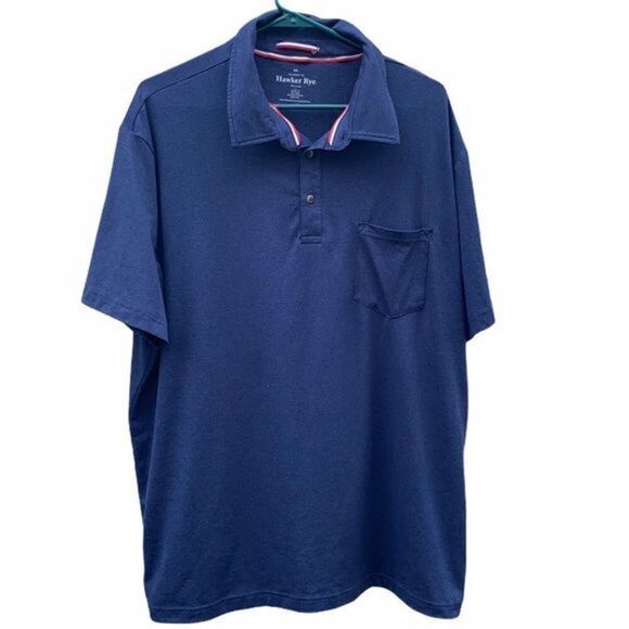 Hawker Rye | Shirts | Hawker Rye Navy Polo Shirt Xxl | Poshmark